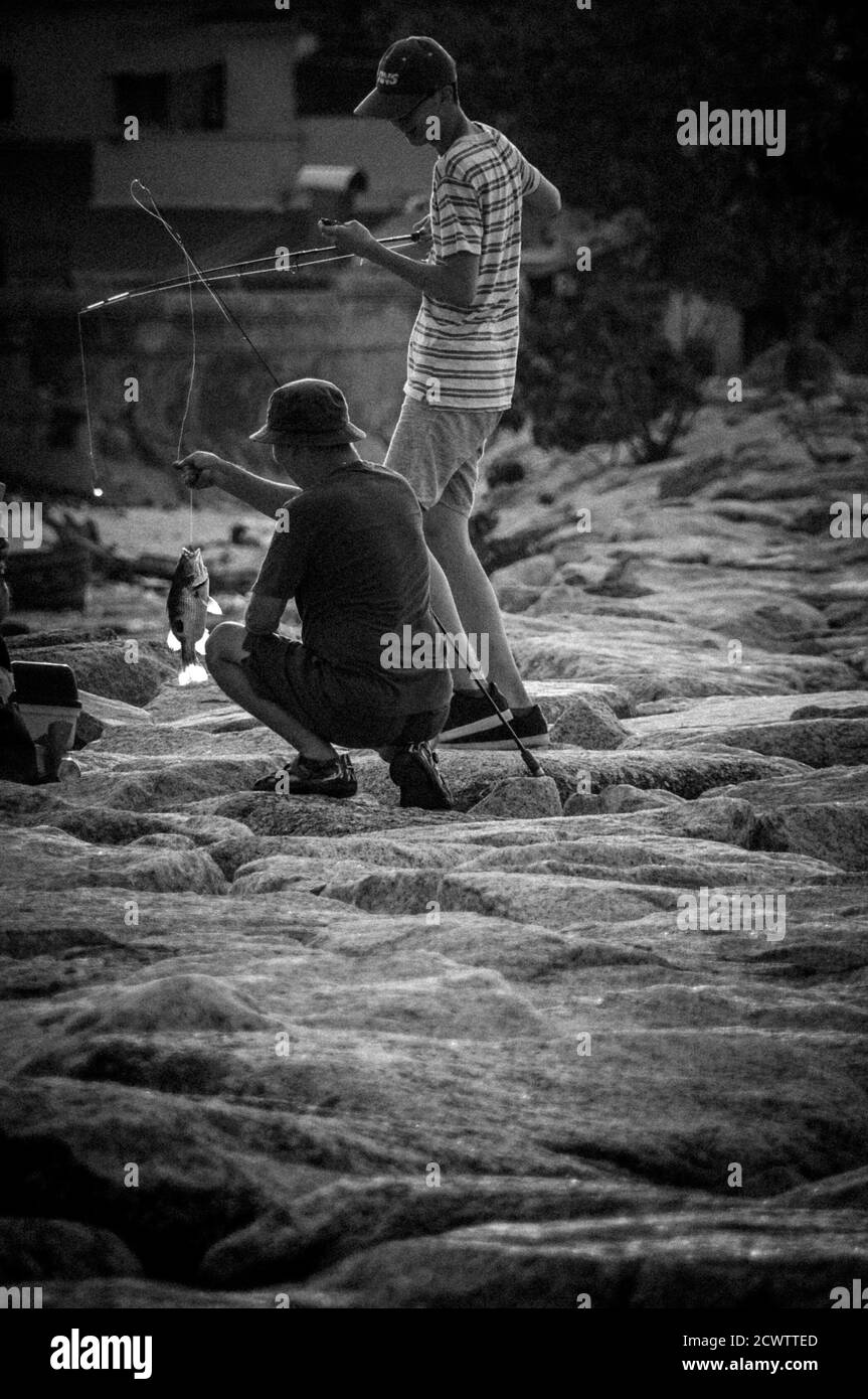 People two boys hi-res stock photography and images - Alamy