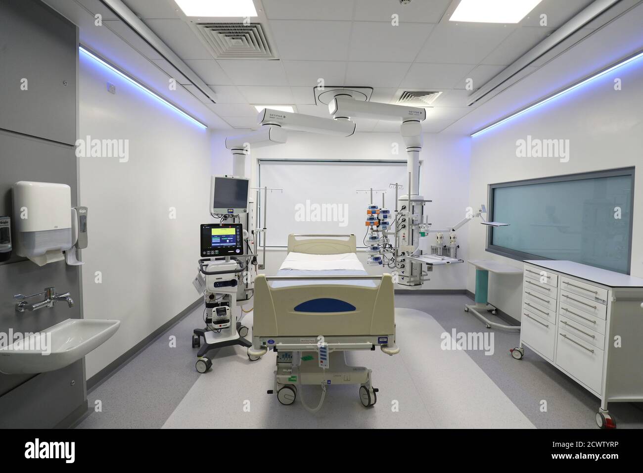 A view inside one of the rooms in the new £22m state-of-the-art ...