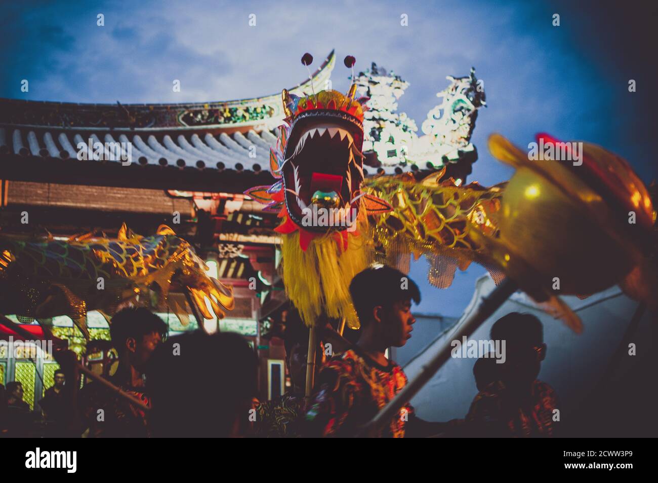 Traditional Chinese New Year celebration Stock Photo - Alamy