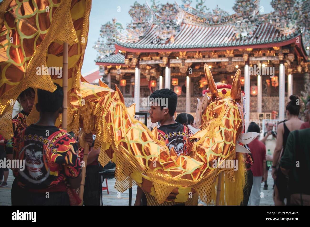 Traditional Chinese New Year celebration Stock Photo - Alamy