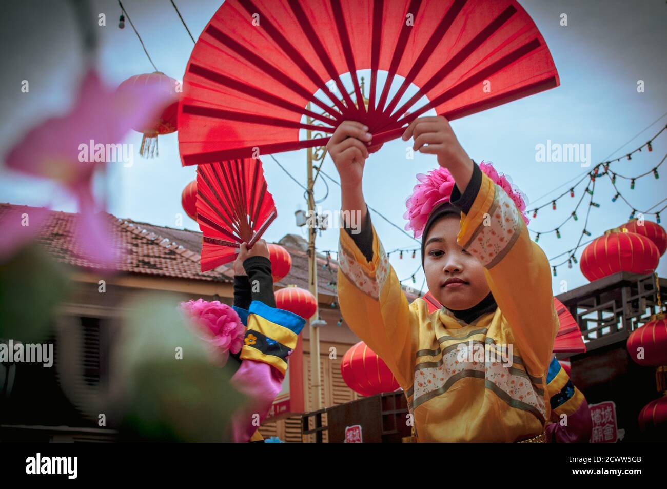 Traditional Chinese New Year celebration Stock Photo - Alamy