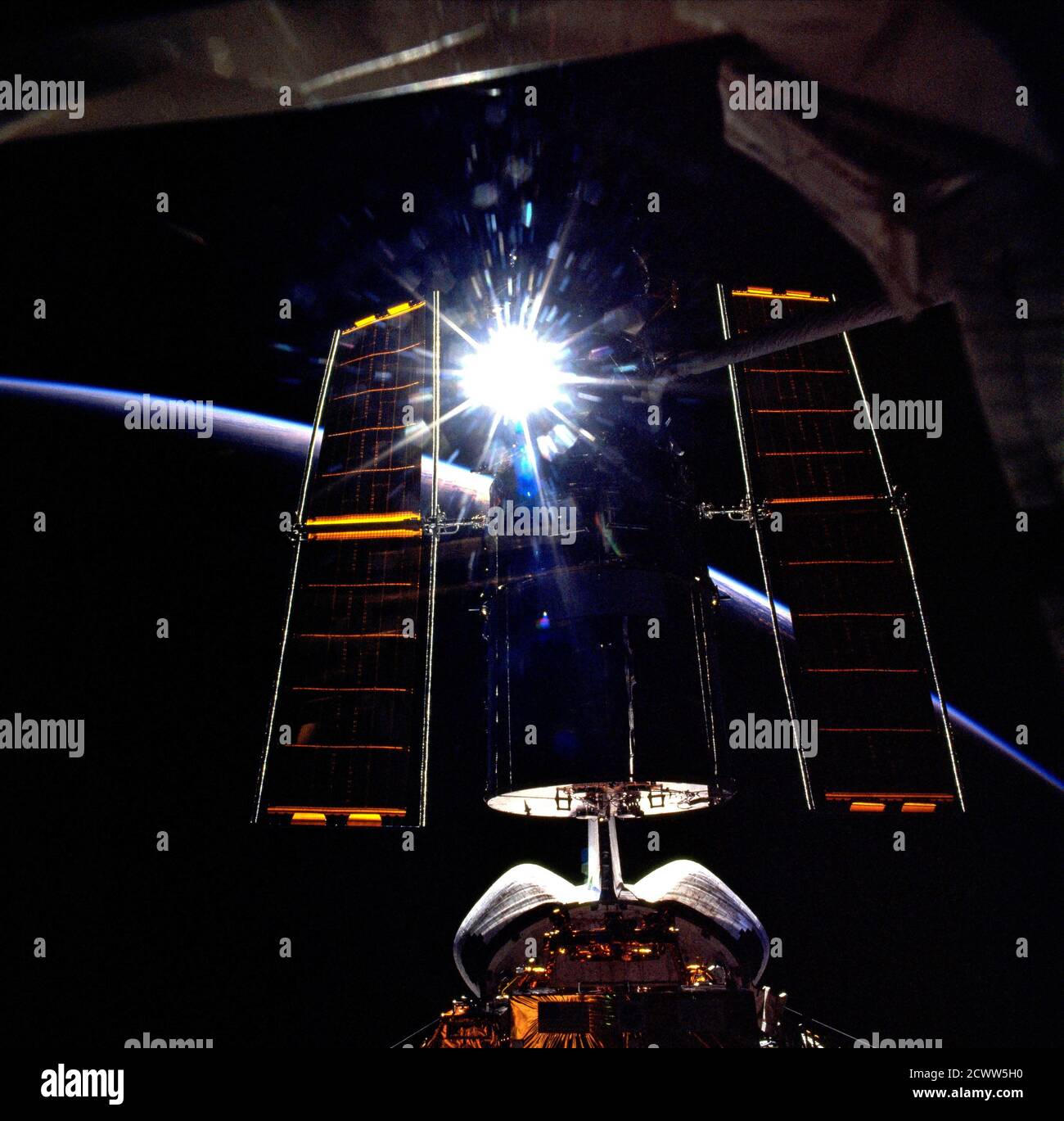 To mark the 25th anniversary of NASA's first space servicing mission to ...