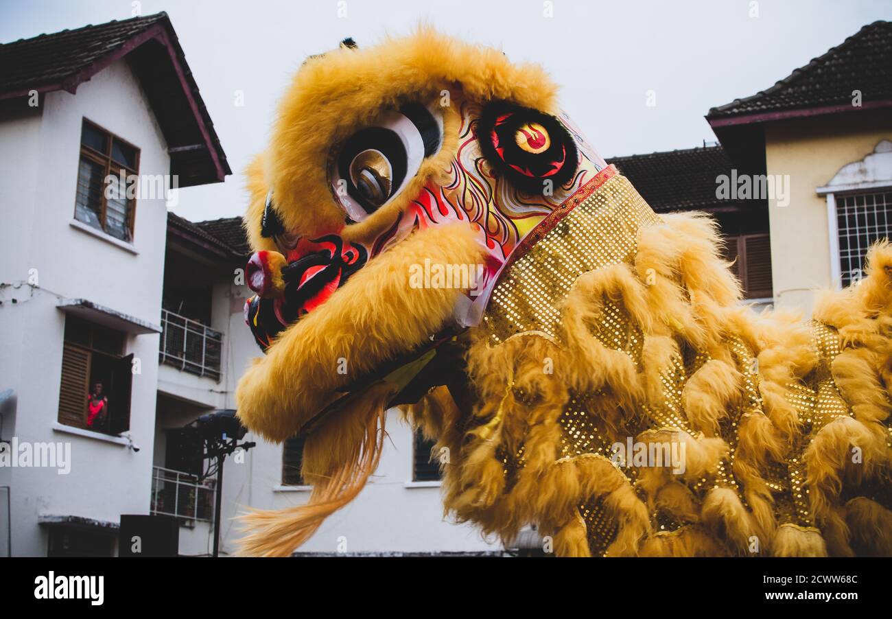 Traditional Chinese New Year celebration Stock Photo - Alamy