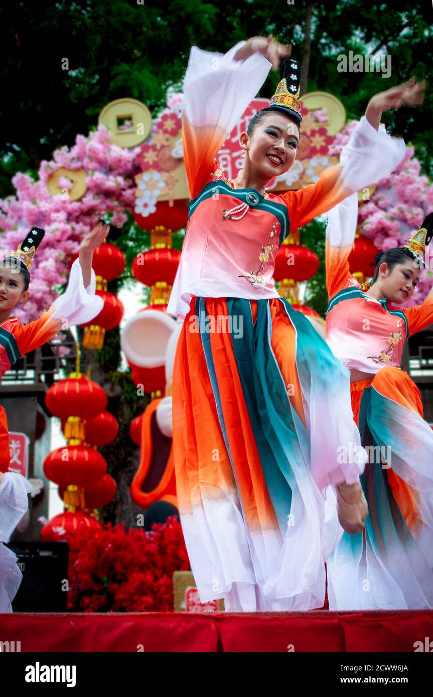 Traditional Chinese New Year celebration Stock Photo - Alamy