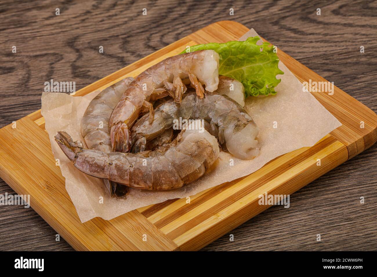 Raw tiger prawn heap for cooking Stock Photo - Alamy