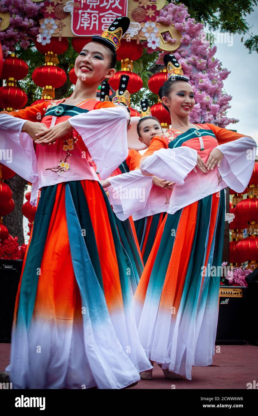 Traditional Chinese New Year celebration Stock Photo - Alamy