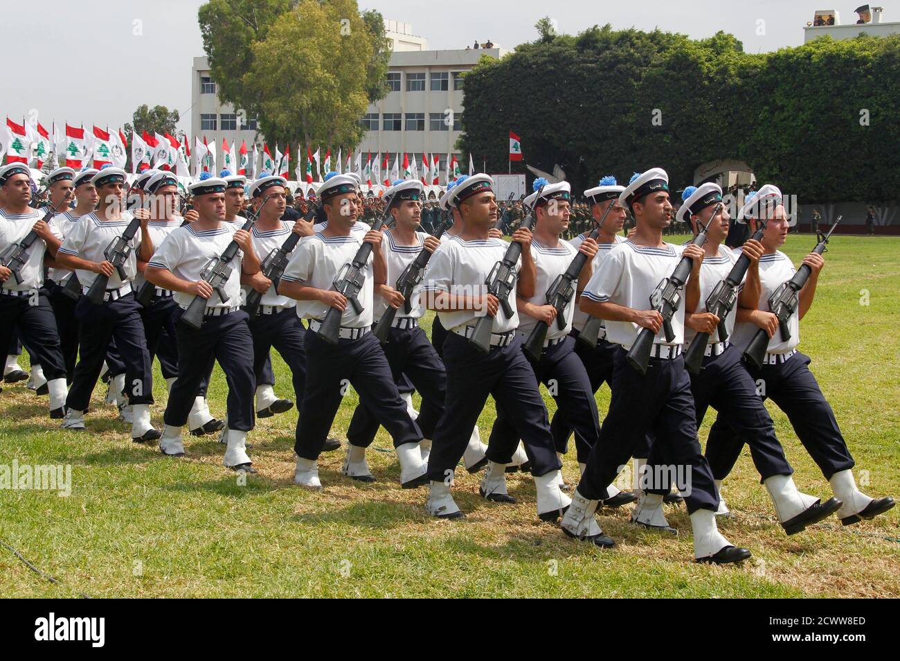Lebanese army parade hi-res stock photography and images - Alamy