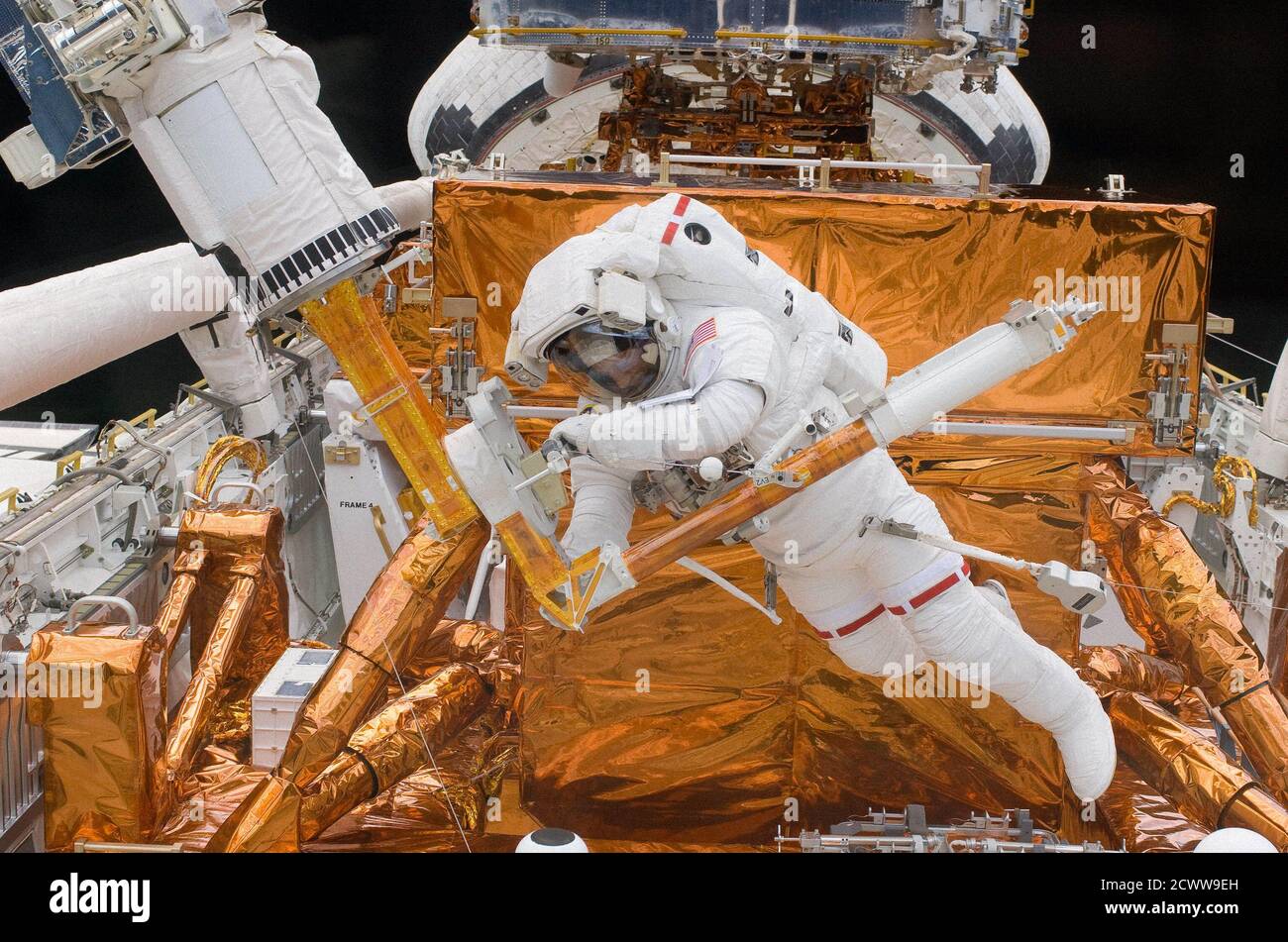 NASA's Hubble Space Telescope has been serviced five times by ...