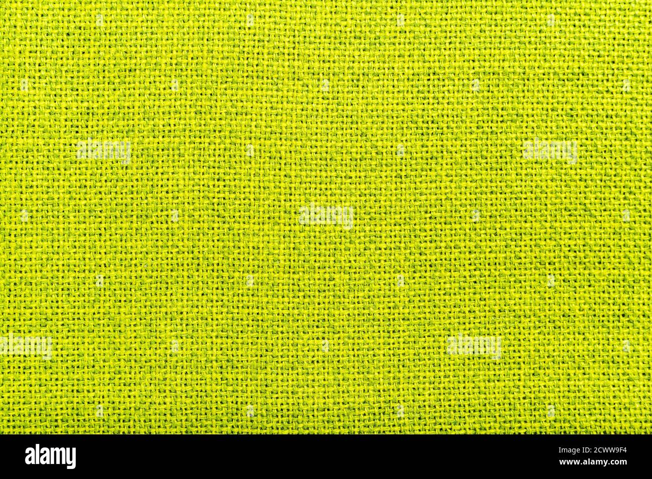 Green natural linen fabric textile material texture as a background ...