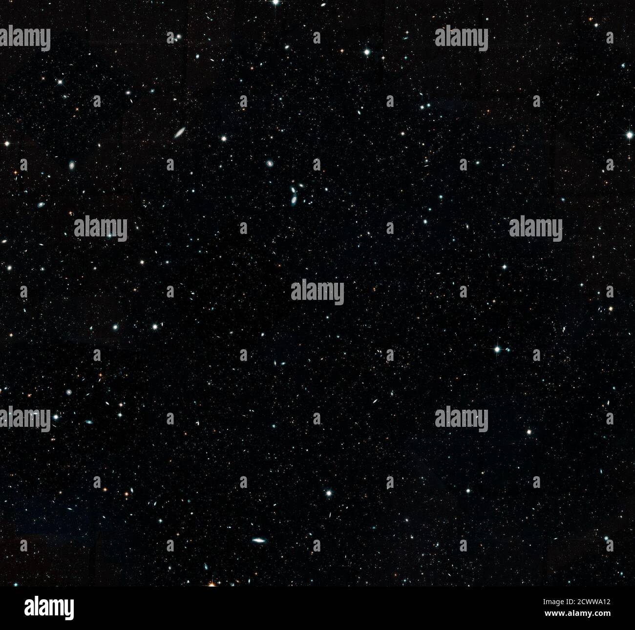 The Hubble Space Telescope's Legacy Field mosaic provides a deep view ...