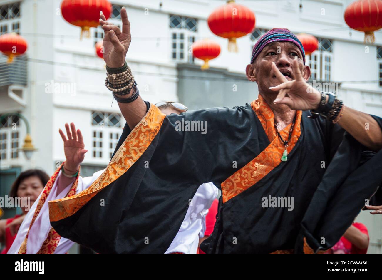 Traditional Chinese New Year celebration Stock Photo - Alamy