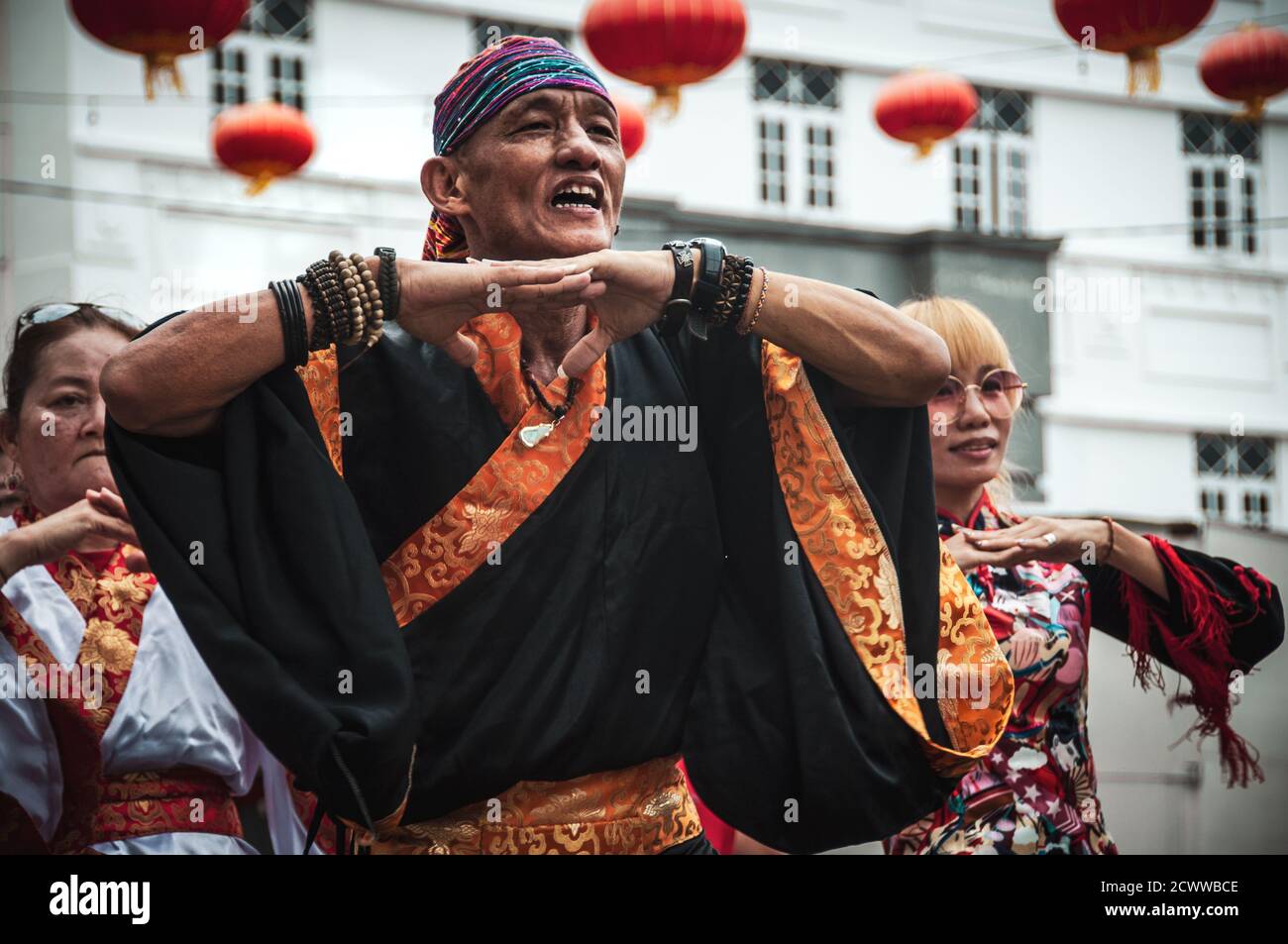 Traditional Chinese New Year celebration Stock Photo - Alamy