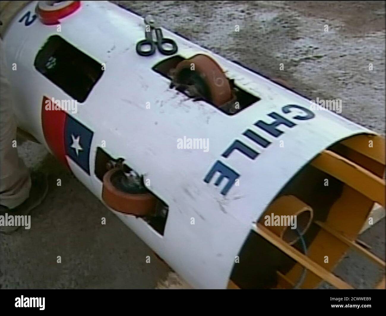Mine rescue capsule hi-res stock photography and images - Alamy