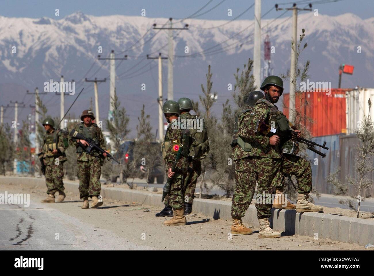 Afghanistan camp phoenix hi-res stock photography and images - Alamy