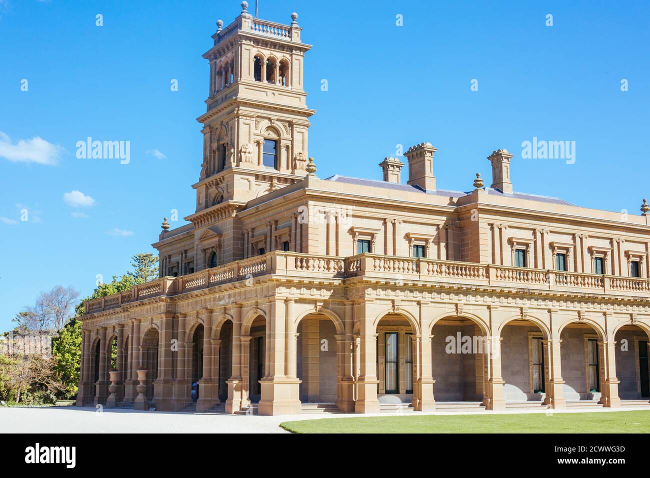 Werribee park mansion hi-res stock photography and images - Alamy