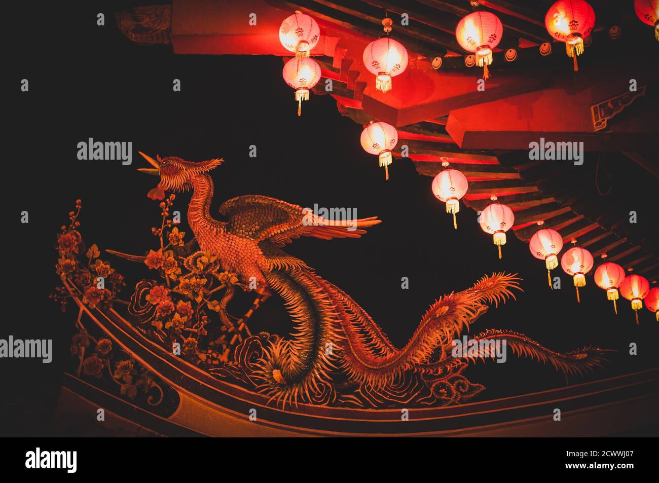 Traditional Chinese New Year celebration Stock Photo - Alamy