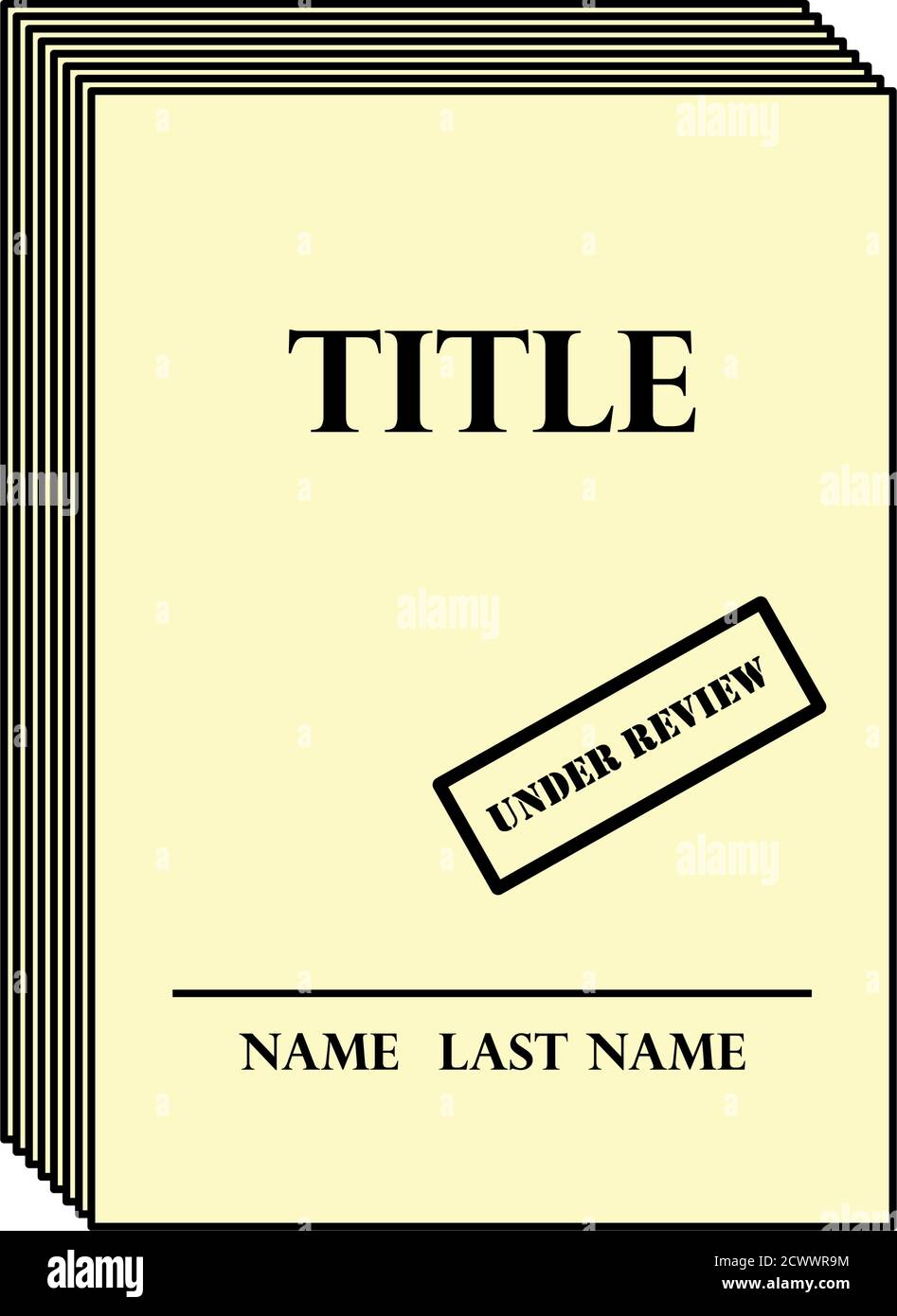 Under review stamp hi-res stock photography and images - Alamy