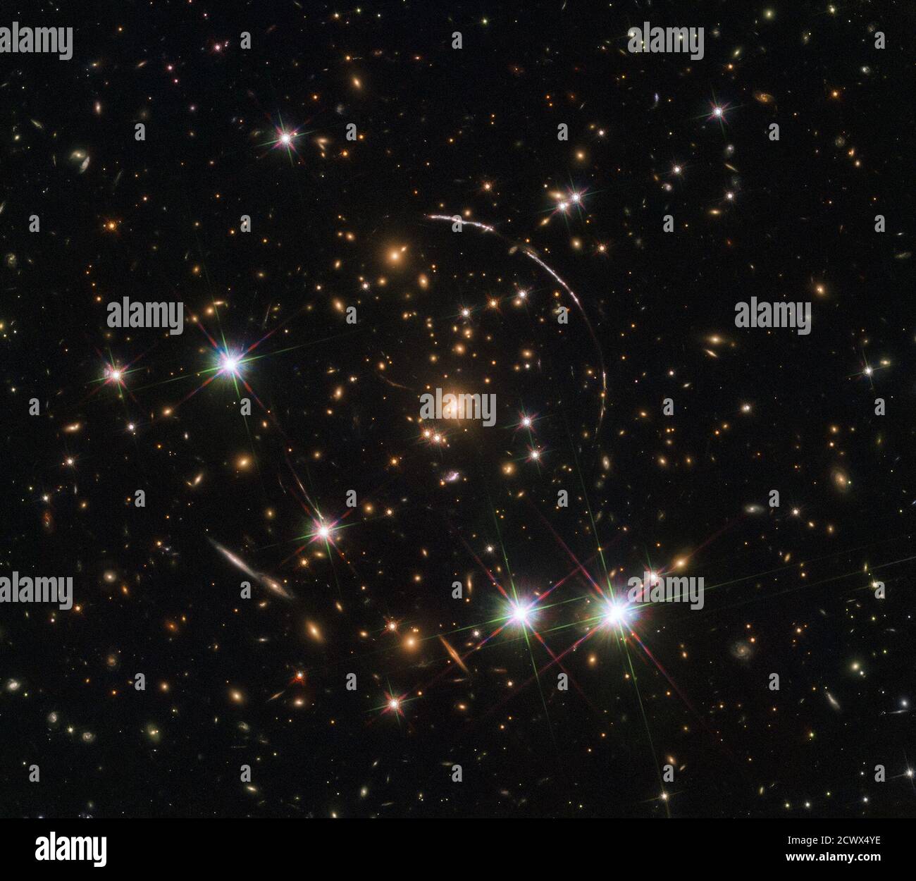 Hubble Multiple Galaxies