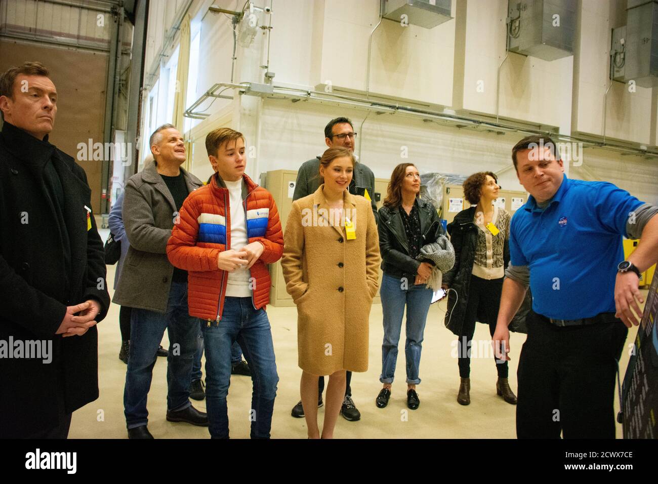 On December 9, 2019, the cast members of the Netflix show *Lost in ...