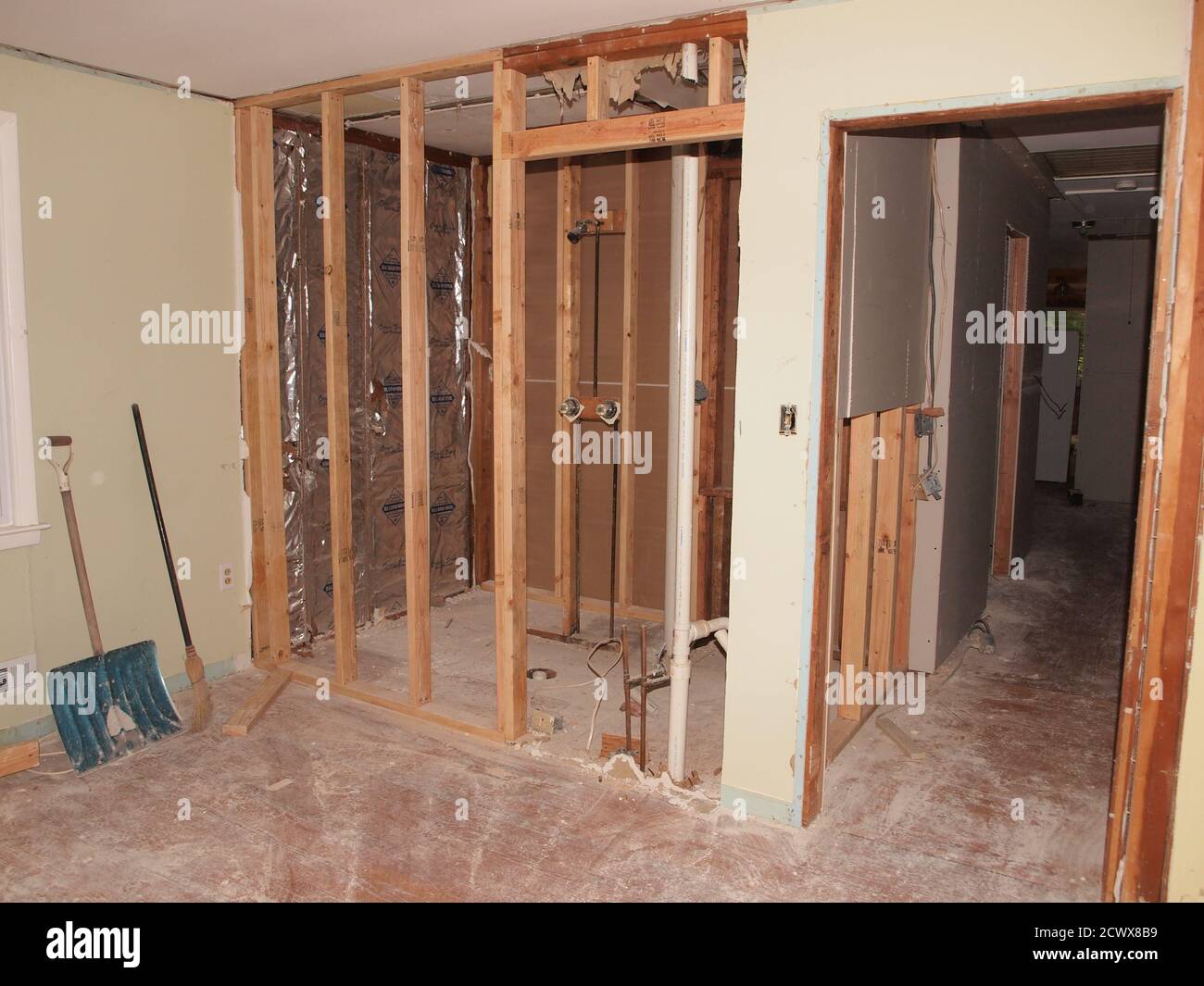 Vacant home being rebuilt hi-res stock photography and images - Alamy
