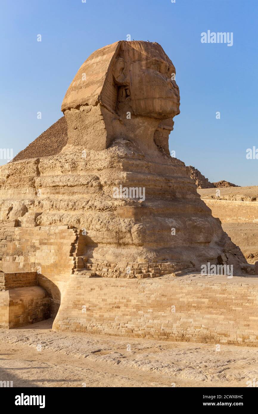 Great Sphinx of Giza, Cairo Stock Photo - Alamy
