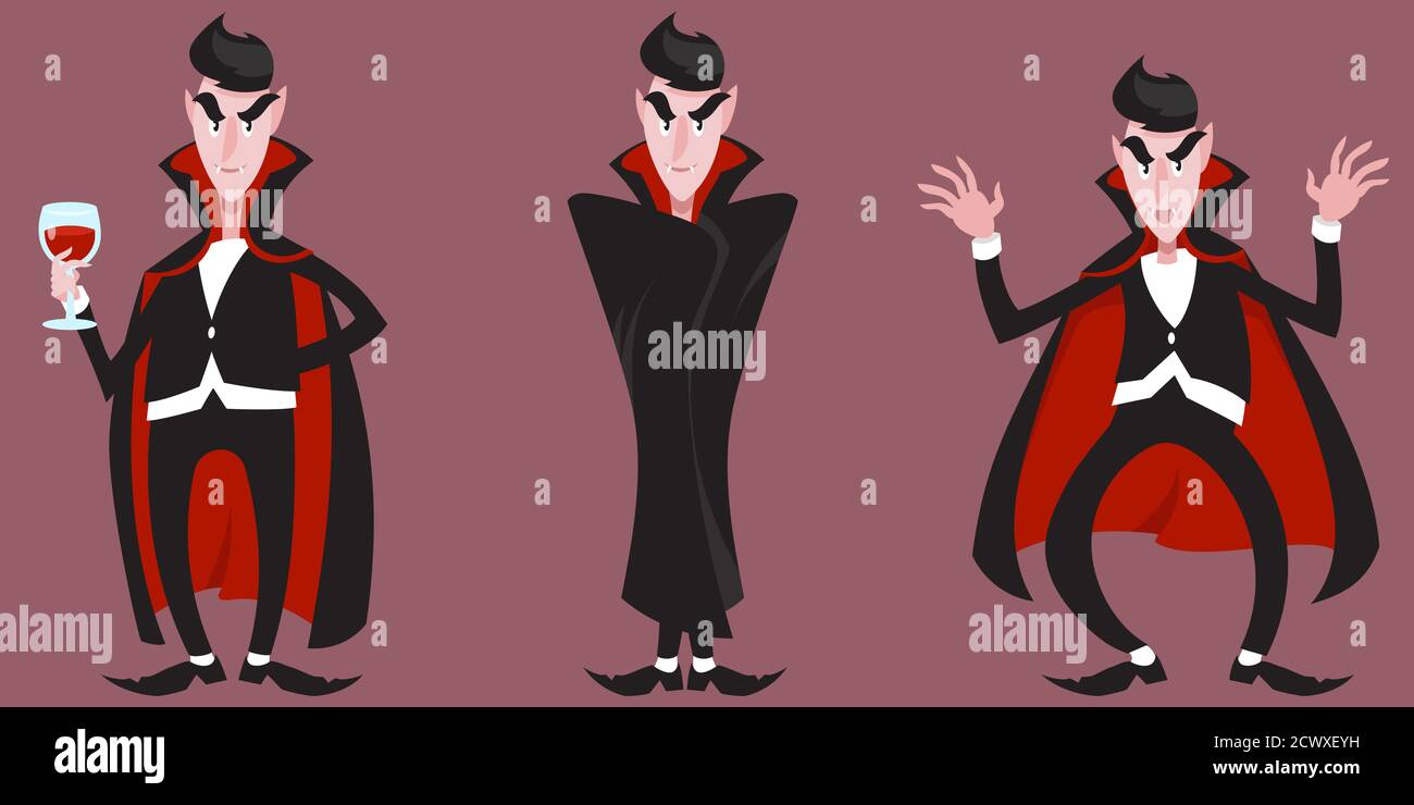 Count Dracula Cartoon Characters