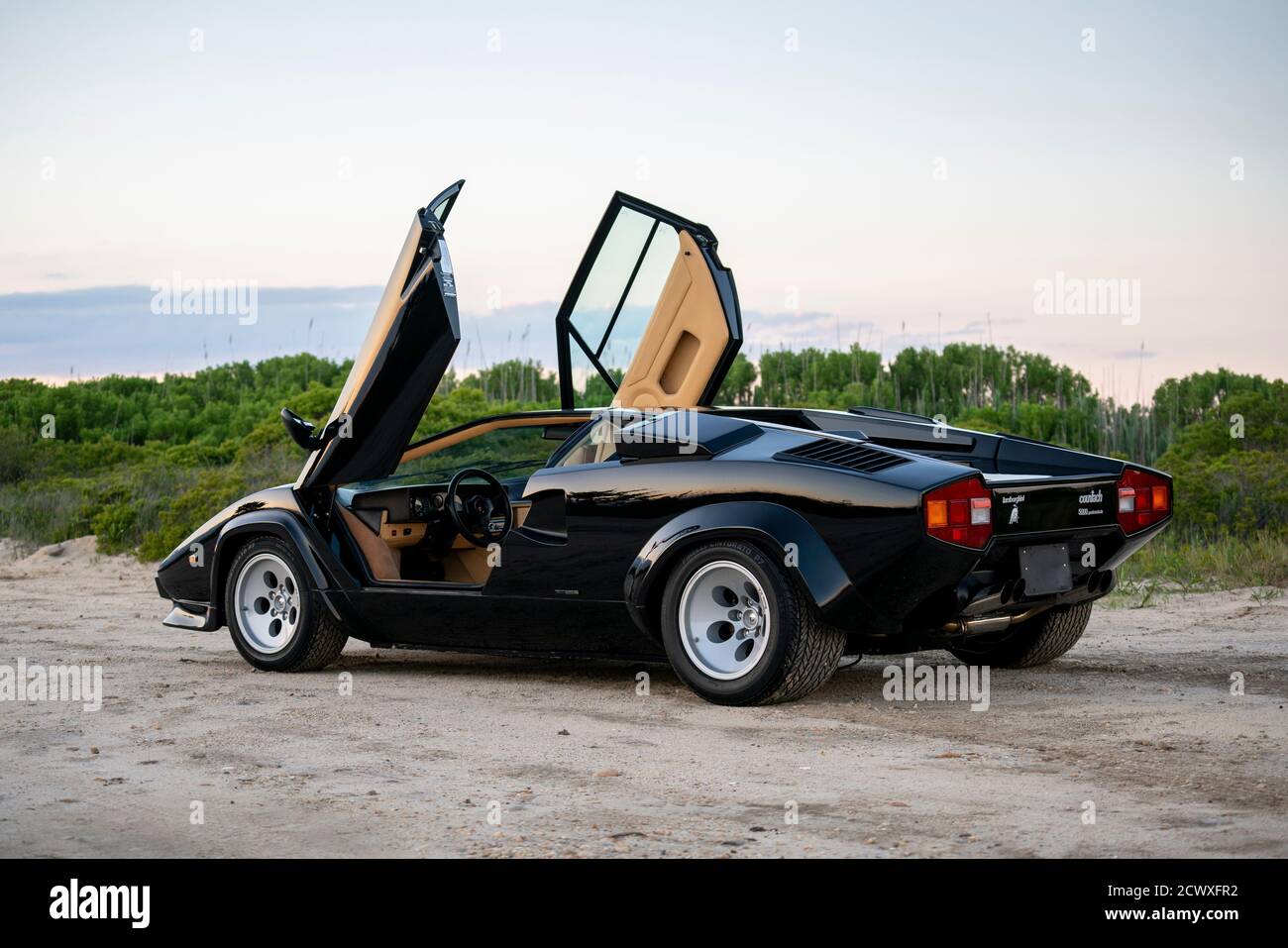 Countach rear hi-res stock photography and images - Alamy