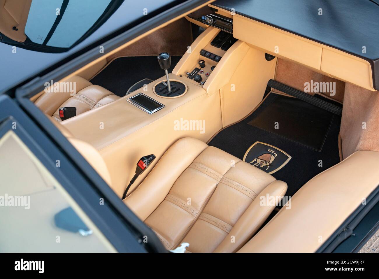Lamborghini Countach Interior