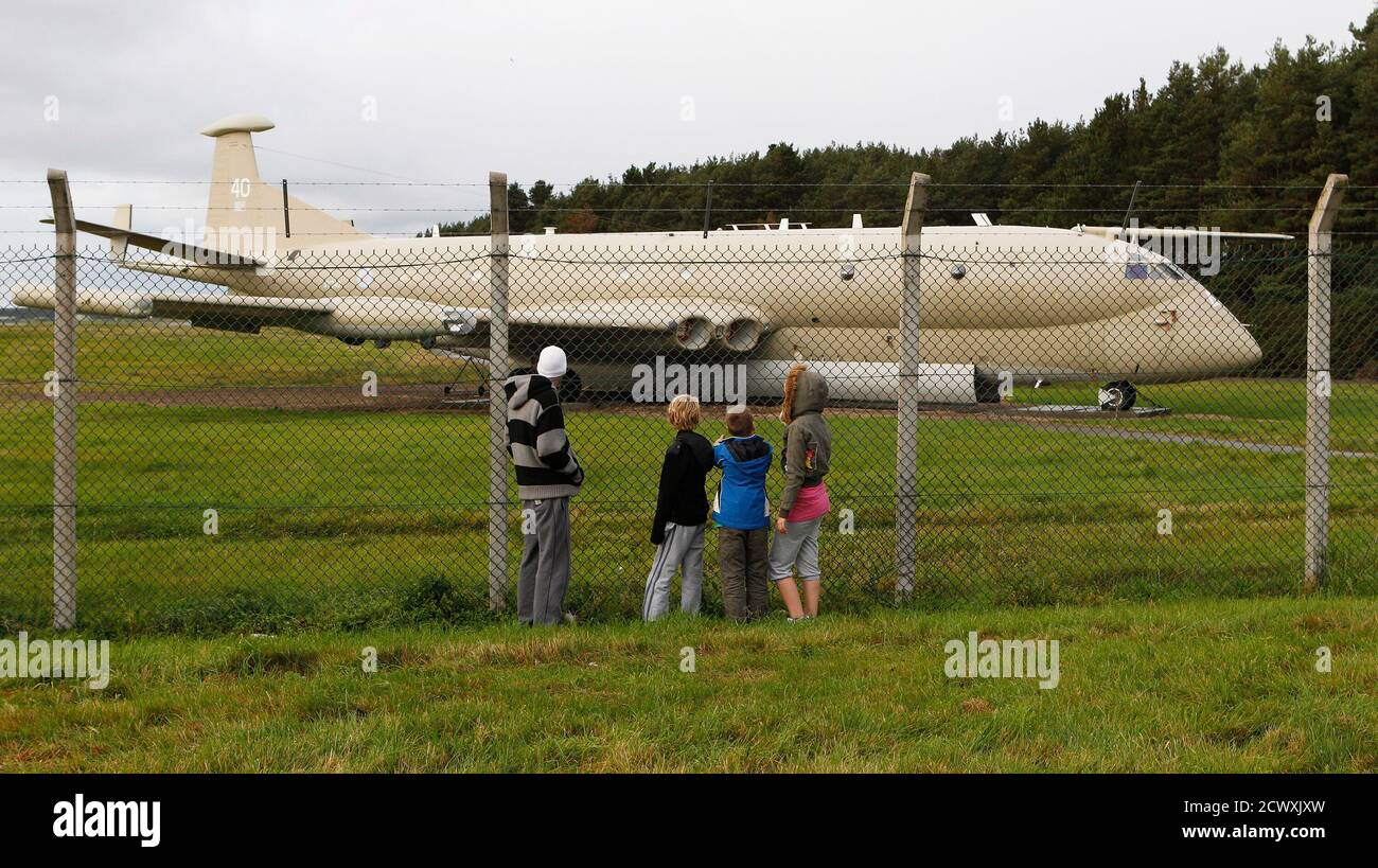 At Raf Kinloss In Scotland High Resolution Stock Photography and Images ...