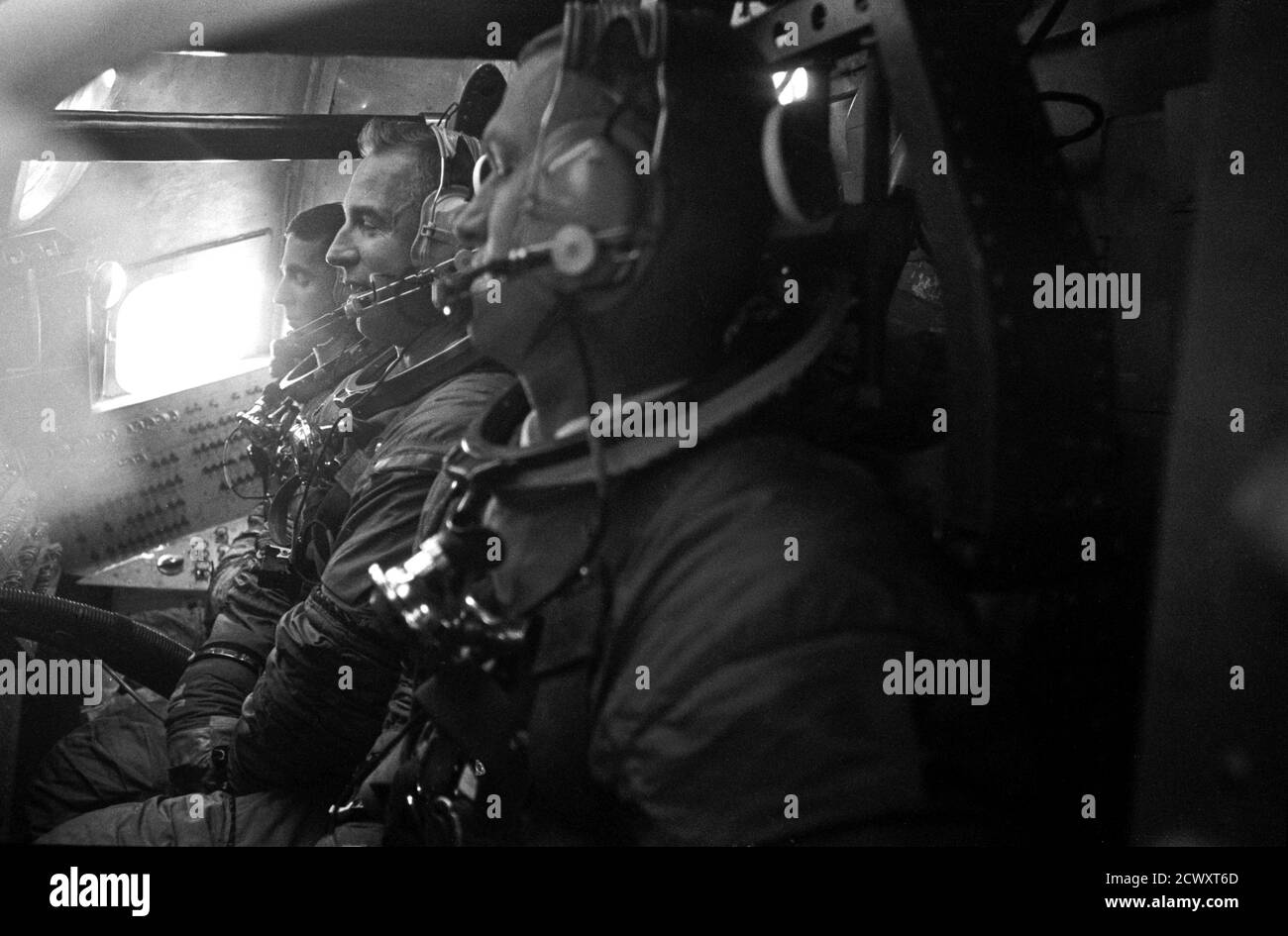 In October 1968, the Apollo 8 prime crew, including Frank Borman, James ...