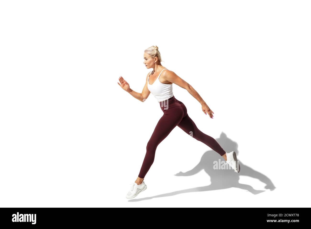 Abs training sportive black Cut Out Stock Images & Pictures - Alamy