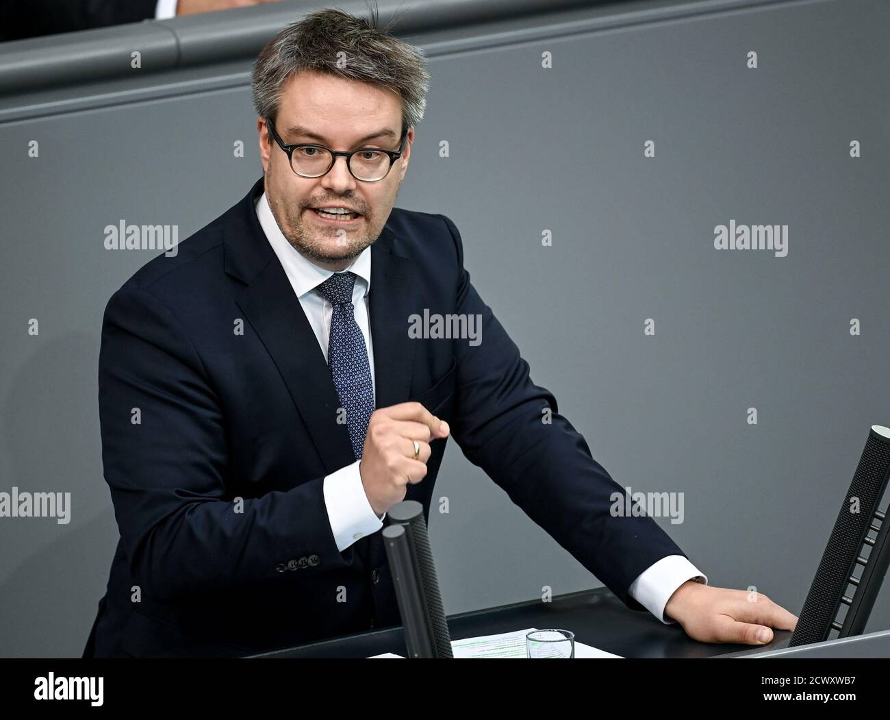 Berlin, Germany. 30th Sep, 2020. Tobias Lindner (Bündnis 90/Die Grünen ...