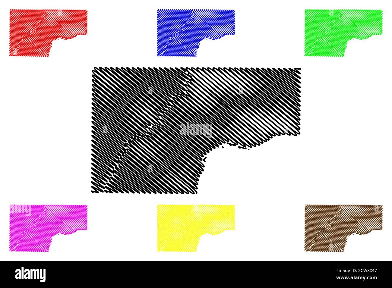 Map of muscatine hi-res stock photography and images - Alamy
