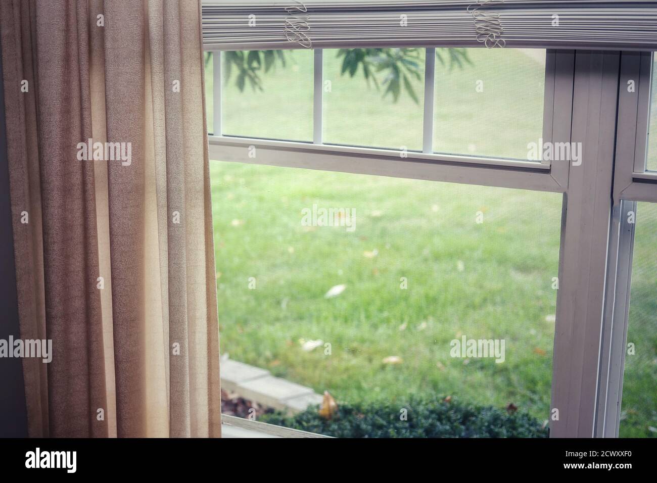 Residential home windows from inside hi-res stock photography and ...