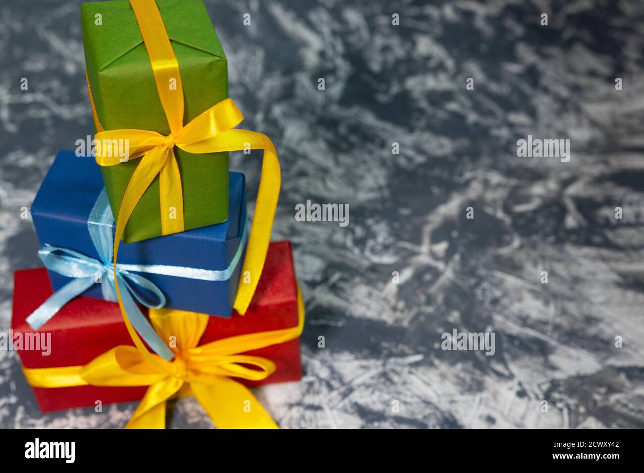 Blue and grey ribbon hi-res stock photography and images - Alamy