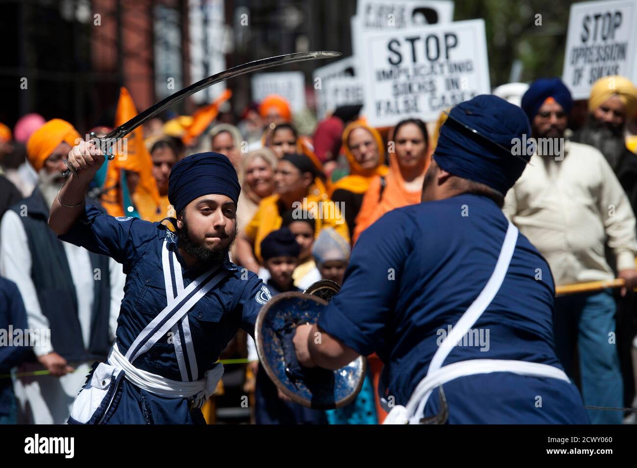 Traditional Sikh Martial Arts High Resolution Stock Photography and ...
