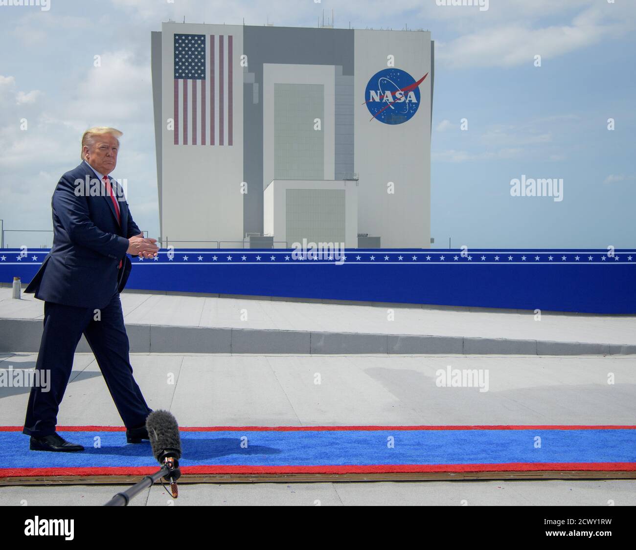 On May 30, 2020, President Donald Trump watched the launch of SpaceX's ...