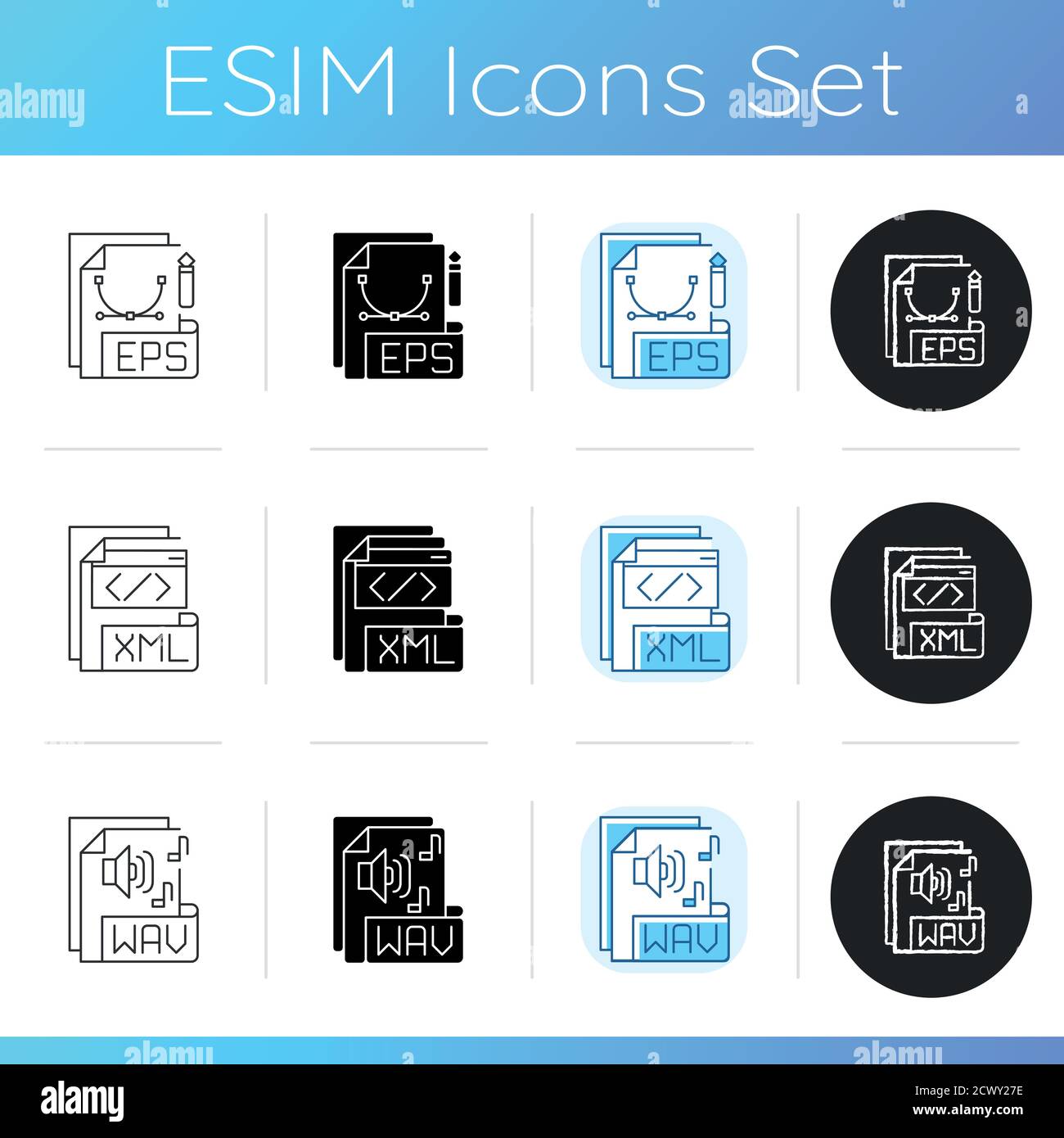 File formats icons set Stock Vector Image & Art - Alamy File formats icons set Stock Vector Image & Art - Alamy