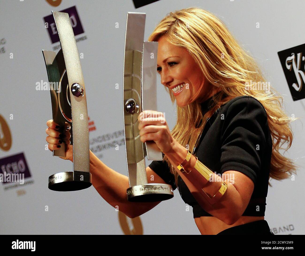 German singer helene fischer poses hi-res stock photography and images ...