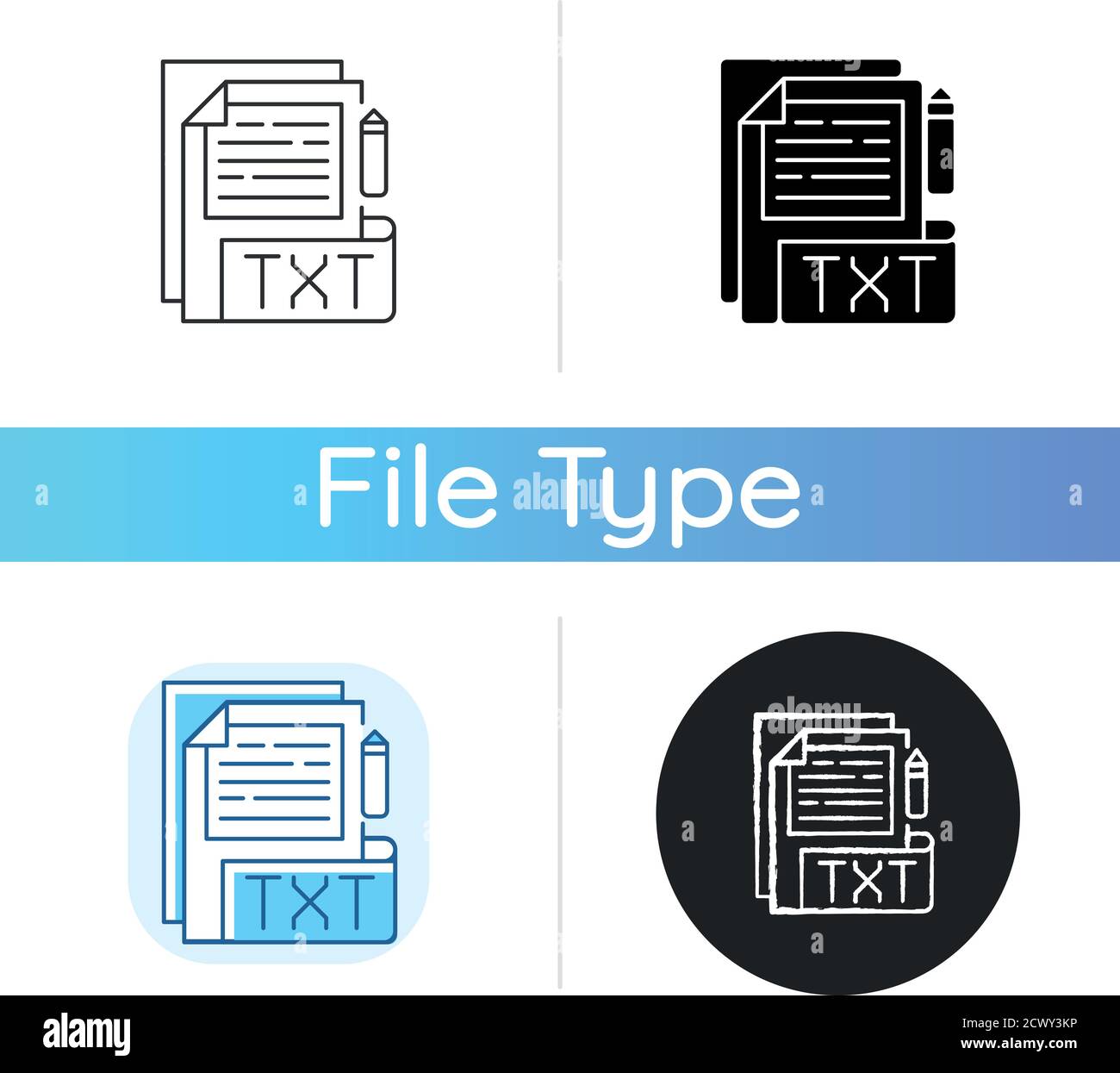 Txt logo Stock Vector Images - Alamy