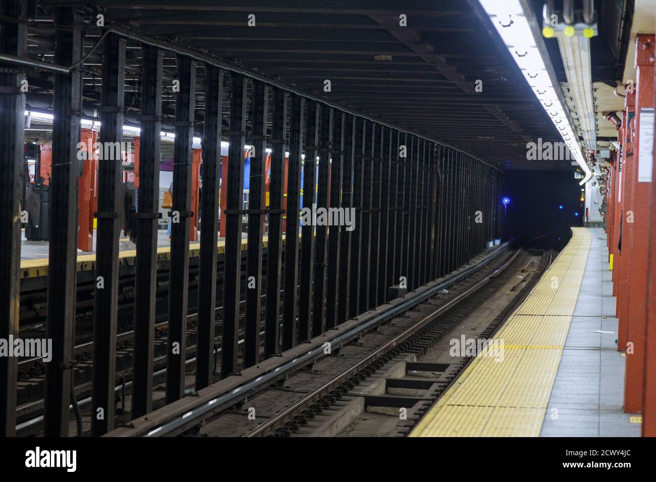Empty Subway Station