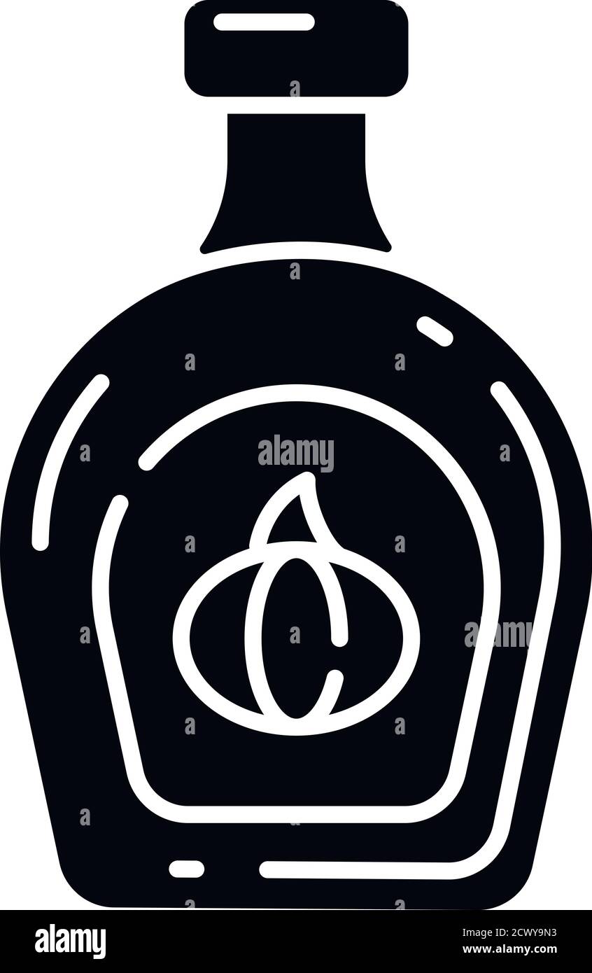 Pumpkin syrup black glyph icon Stock Vector Image & Art - Alamy
