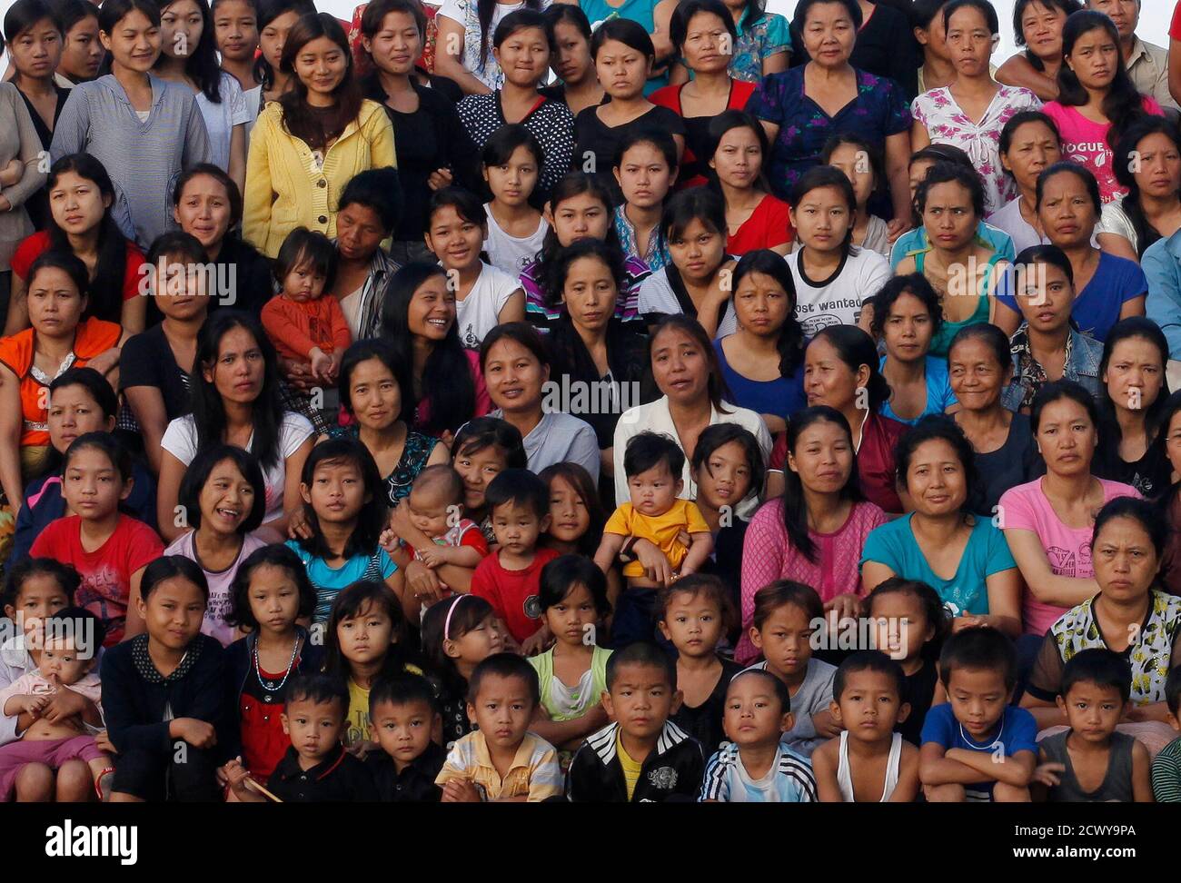 Polygamist family portrait hi-res stock photography and images - Alamy