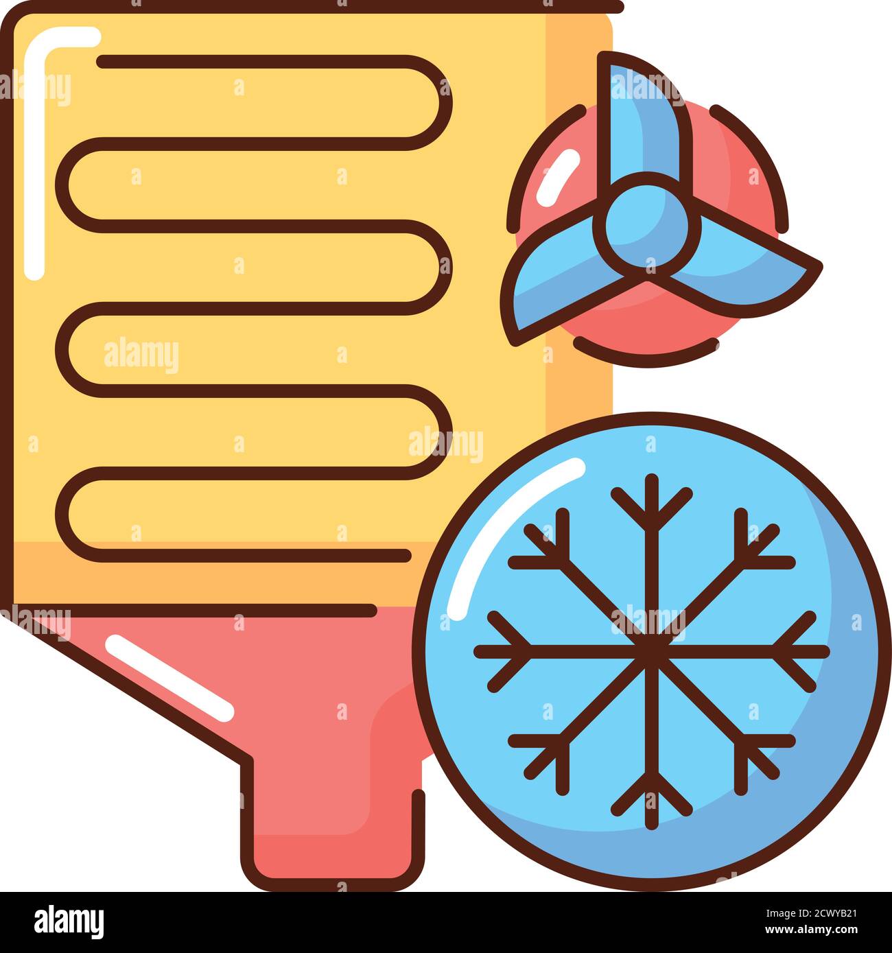 Conditioning RGB color icon Stock Vector Image & Art - Alamy