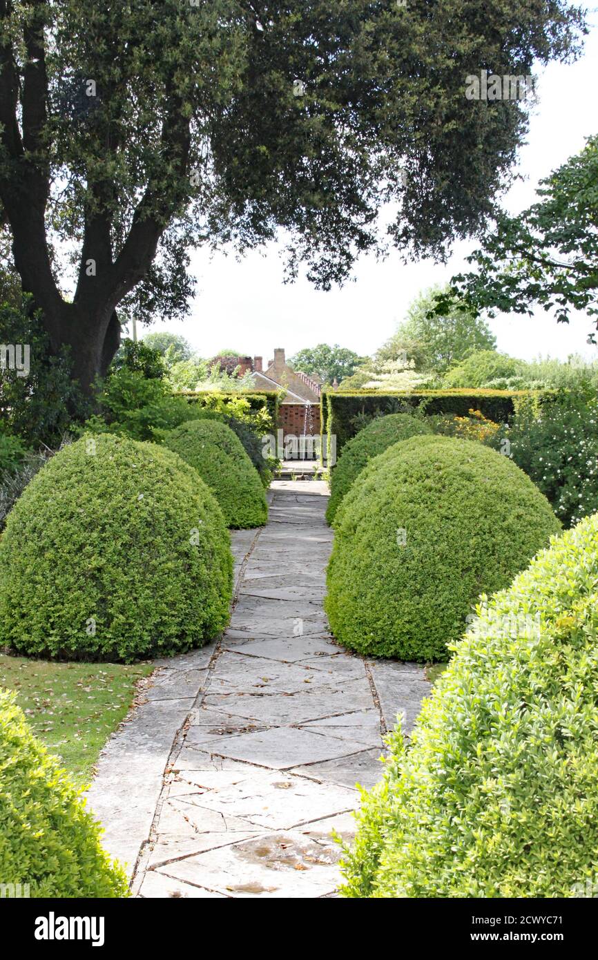 Topiary walkway hi-res stock photography and images - Alamy