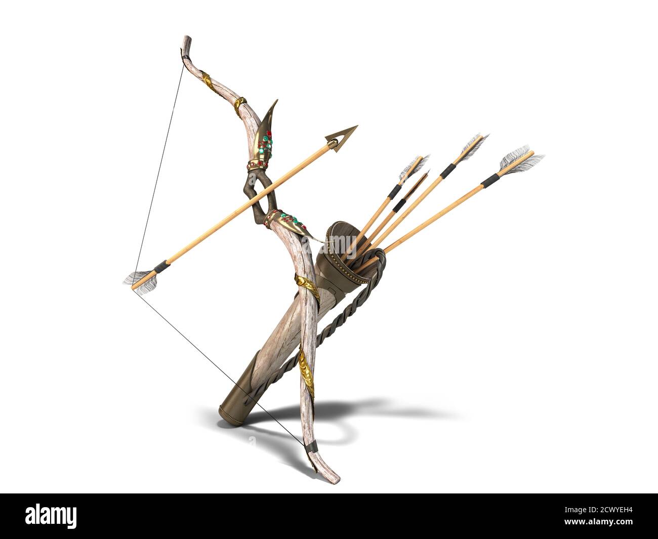 Indian archer Cut Out Stock Images & Pictures - Alamy
