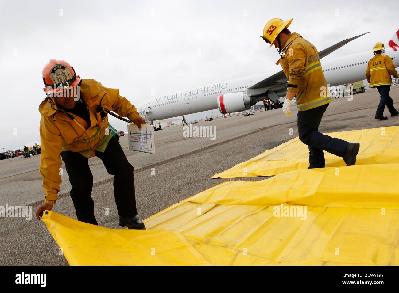 Disaster simulation hi-res stock photography and images - Alamy