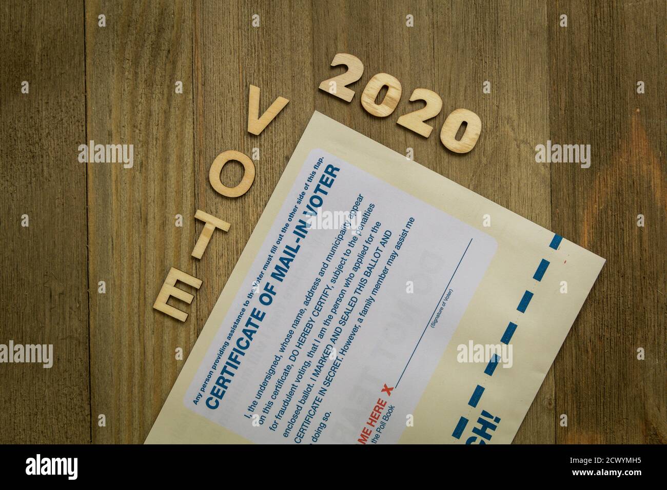 Absentee ballot application hi-res stock photography and images - Alamy