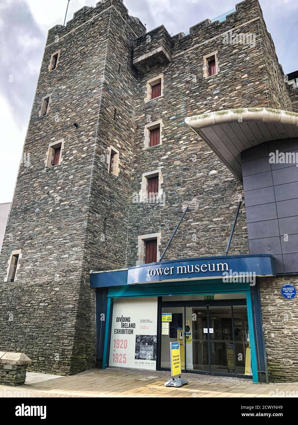 Derry, Northern Ireland- Sept 25, 2020: The Tower Museum in Derry ...