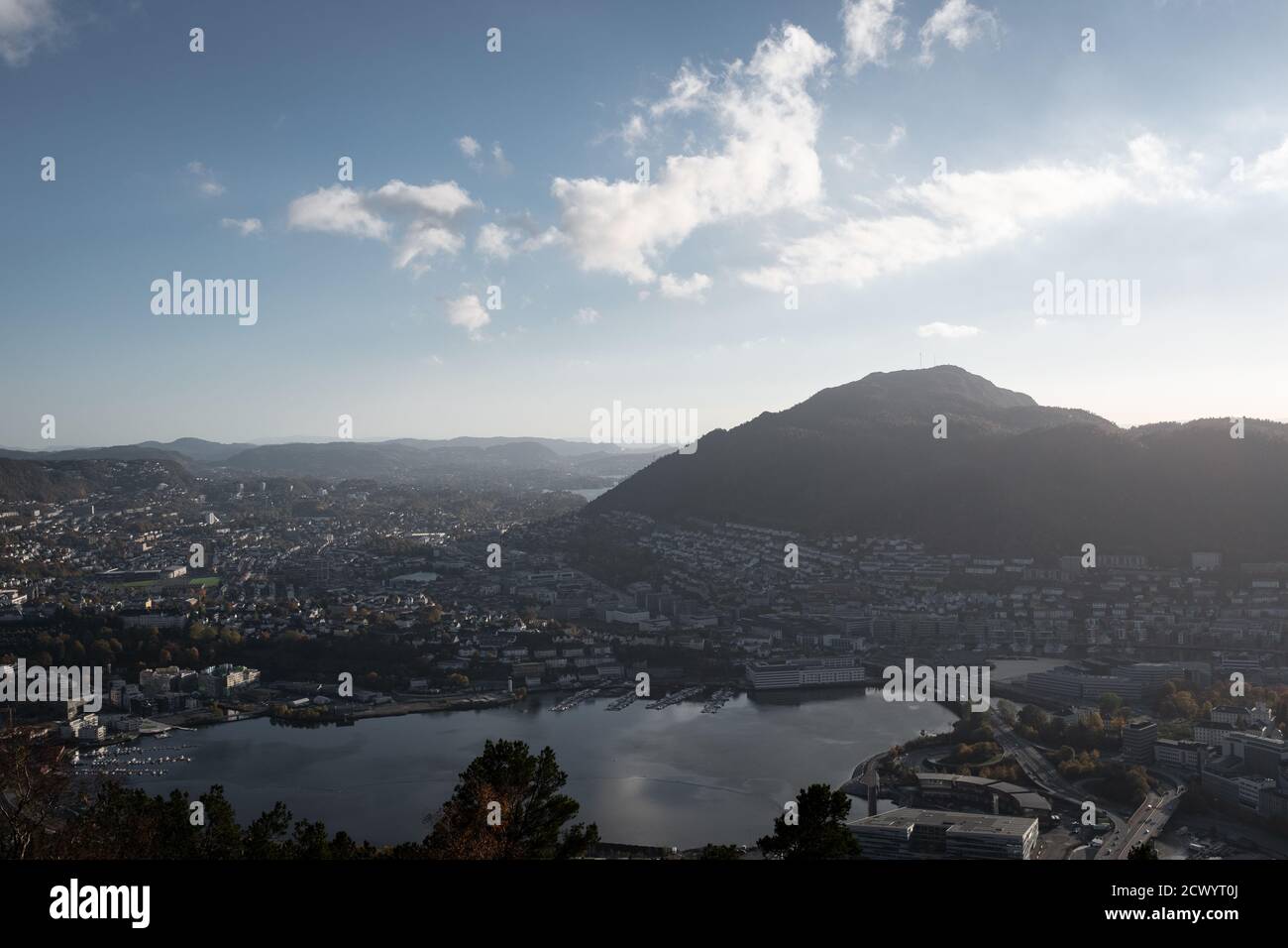 Bergen seven mountains hi-res stock photography and images - Alamy